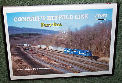 n054 TRAIN VIDEO DVD "CONRAIL'S BUFFALO LINE" PART 1 | eBay