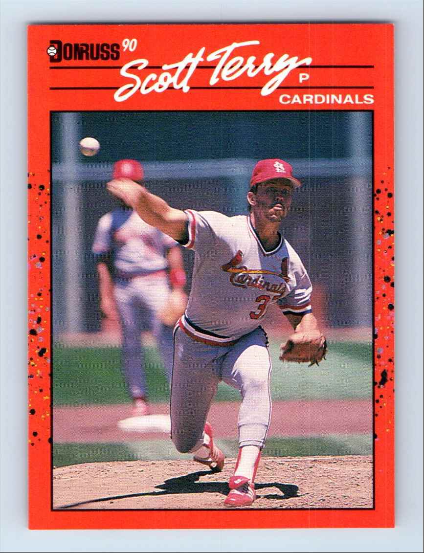1990 Donruss Scott Terry St. Louis Cardinals #418 | eBay
