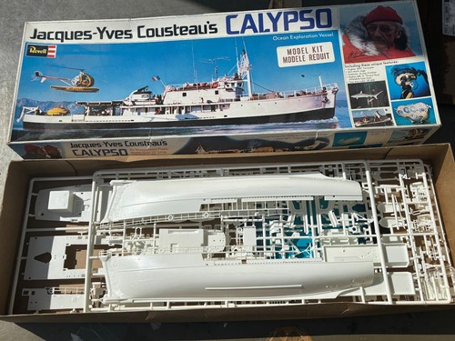 REVELL # H-575 1/125th SCALE COUTEAU'S CALYPSO SHIP MODEL KIT NO ...