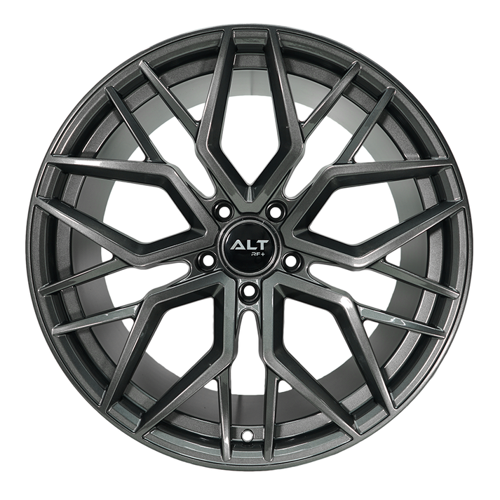 ALT VELOCITY GLOSS GUNMETAL RIMS 19X8.5 20X11 FOR CORVETTE C8 BASE ...