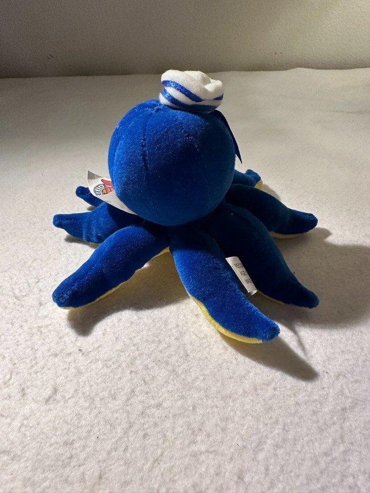 Royal Caribbean Inky Blue Octopus Small Plush 6" | eBay