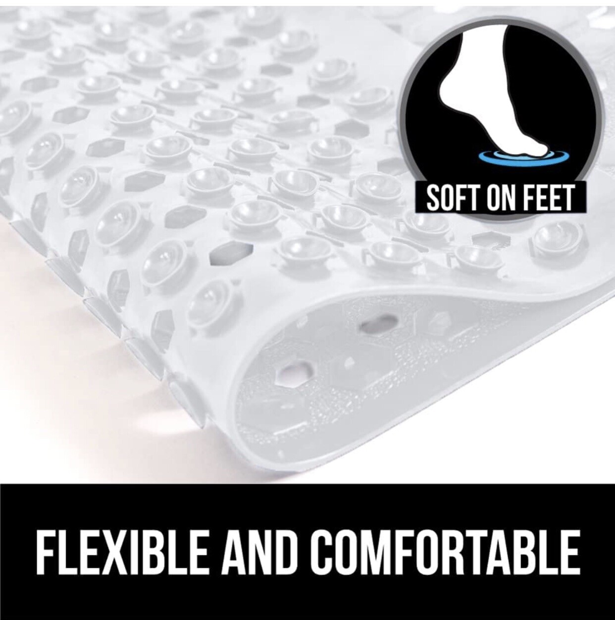 Gorilla Grip 35x16 inch Original Anti-Slip Bath Mat 19962816529| eBay