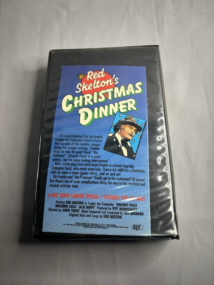 USA Home Video Red Skelton's Christmas Dinner VHS Skelton Comedy | eBay