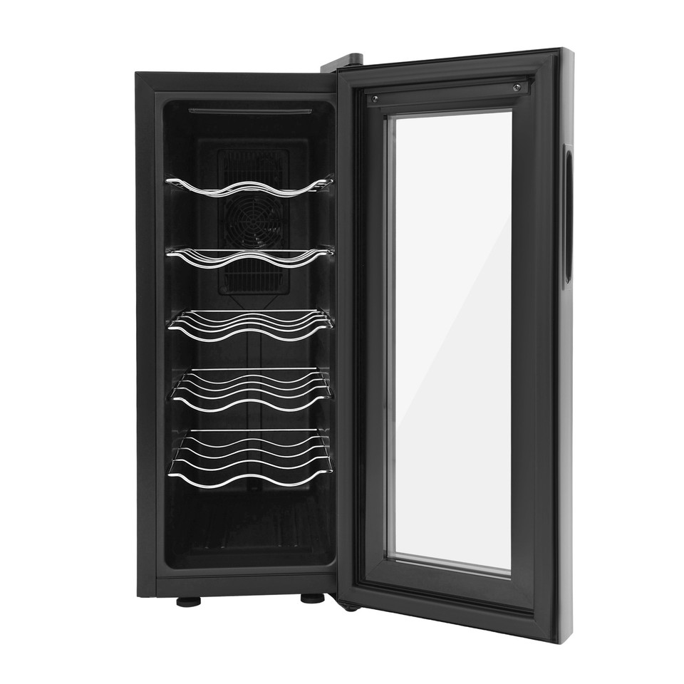 Wine Fridge 12-bottle Champagne Wine Fridge Bars Wine Cooler ...