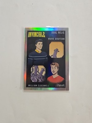 2025 Keepsake INVINCIBLE #508 Dual Comic Relic Mark Grayson / William ...