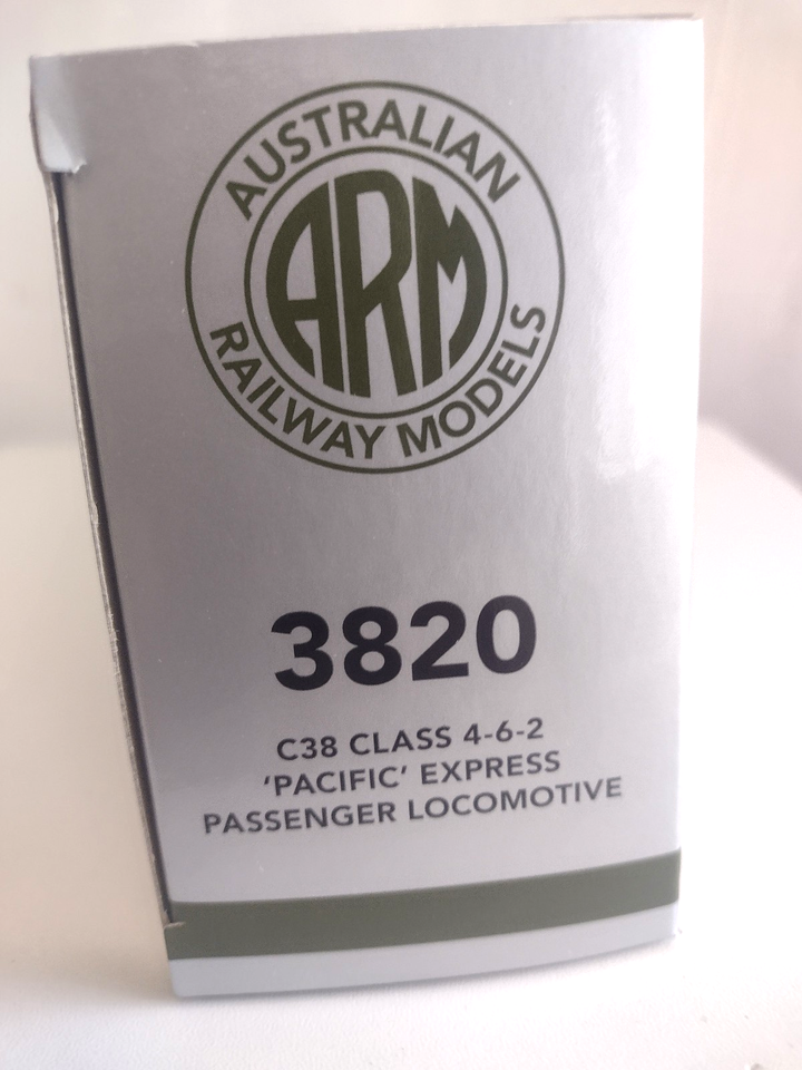 Gorgeous NSWGR ARM C38 Class Passenger Steam Locomotive - DCC - HO ...