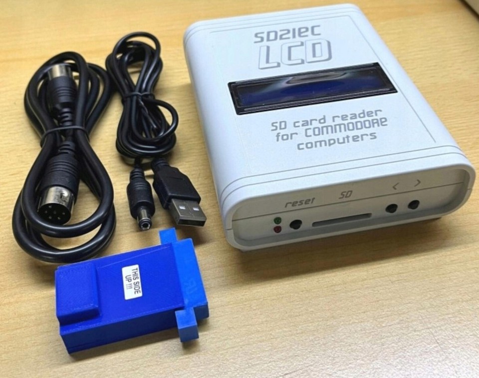 SD2IEC LCD RTC - SD Card Reader for Commodore 64, C64, C128, VIC-20 ...