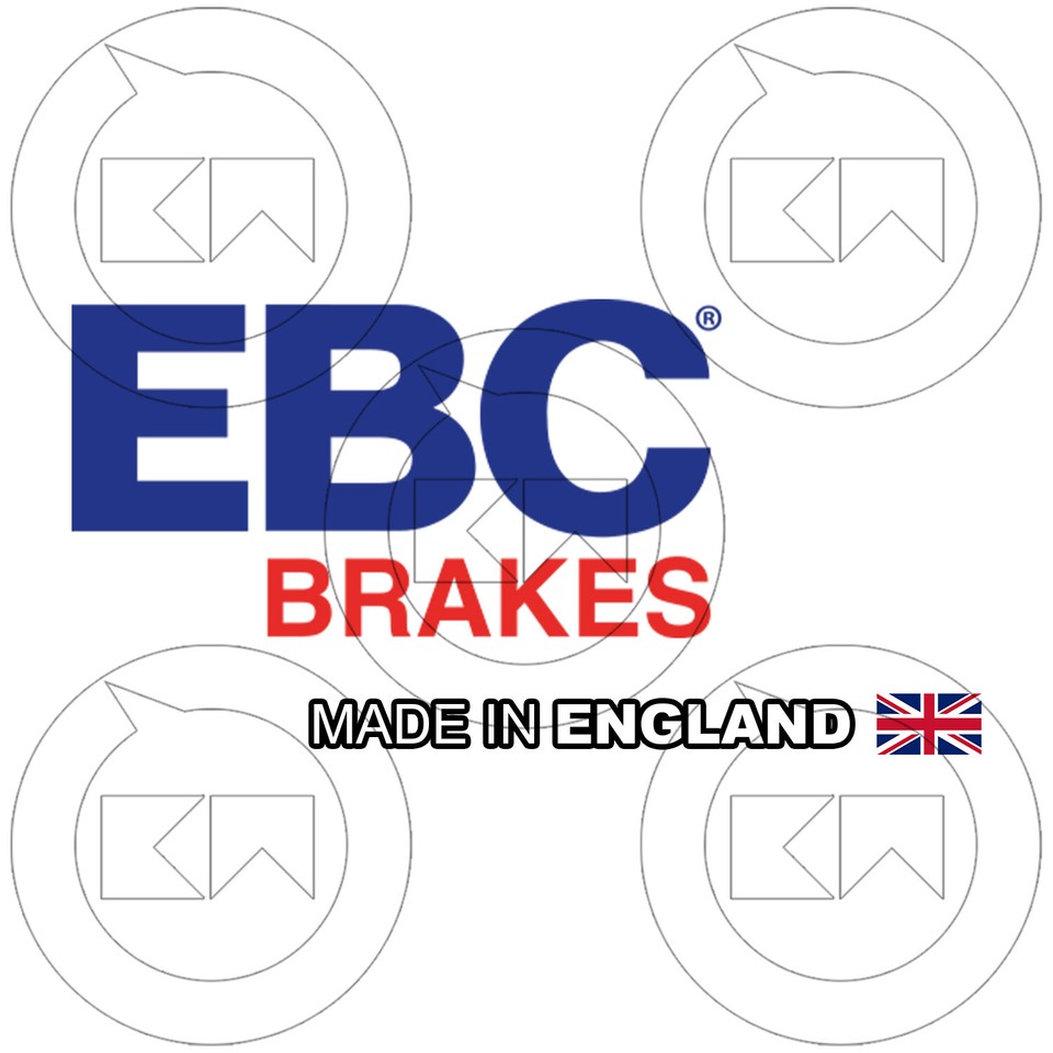 PLAQUETTES DE FREIN Antérieur Sinter EBC FA244HH Ducati Monster 696 ...