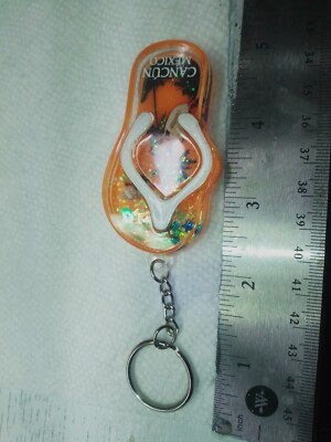Cancun Mexico Sandal Metal Keychain | eBay