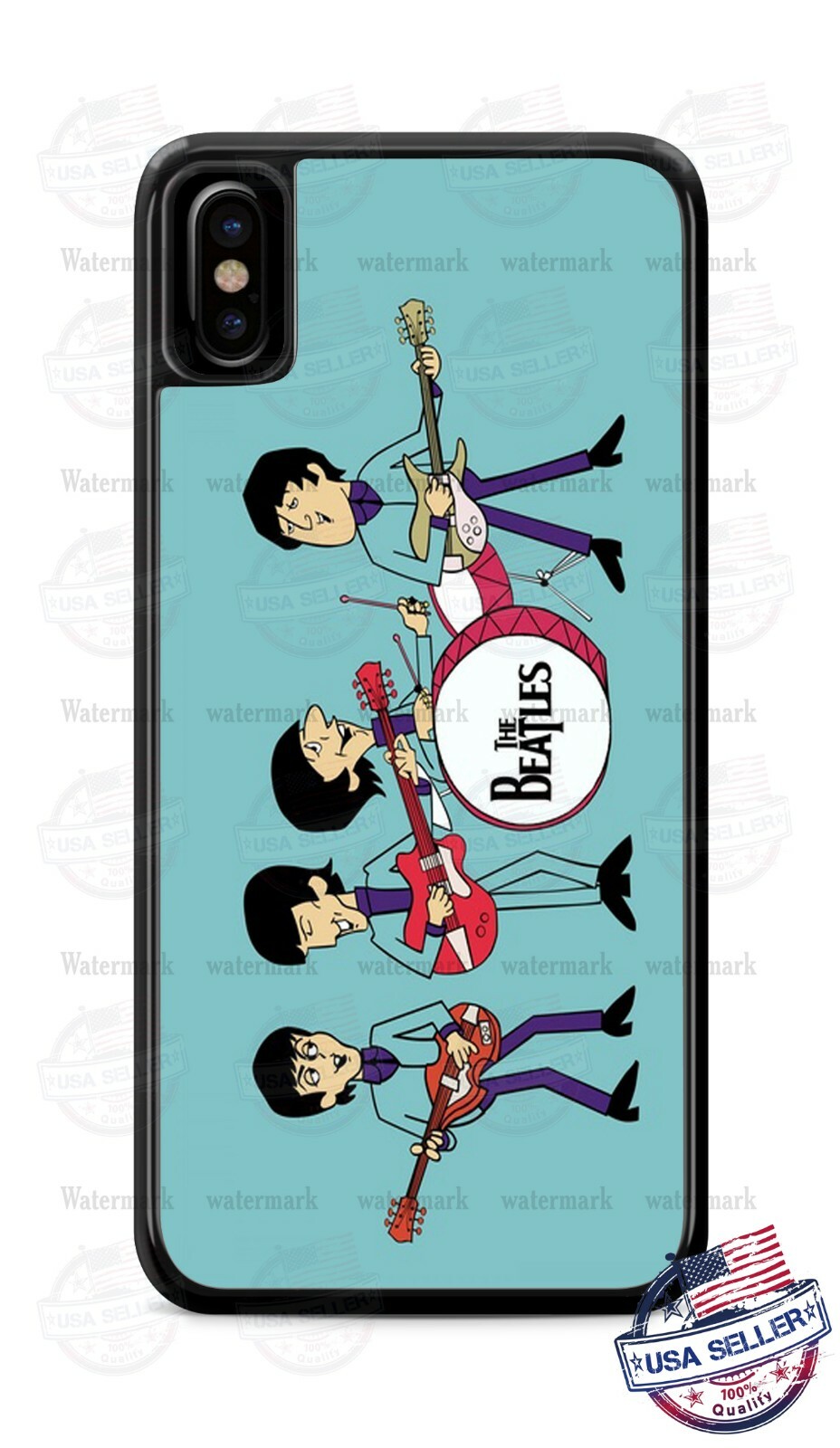Rock Group Cartoon Animated Phone Case Cover For iPhone Samsung Google ...