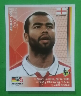 2006 Navarrete Germany World Cup FIFA #067 ASHLEY COLE England Team ...