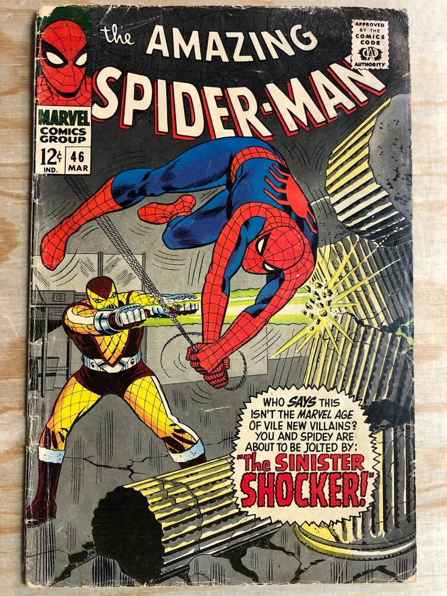 Shocker Spider Man Comic