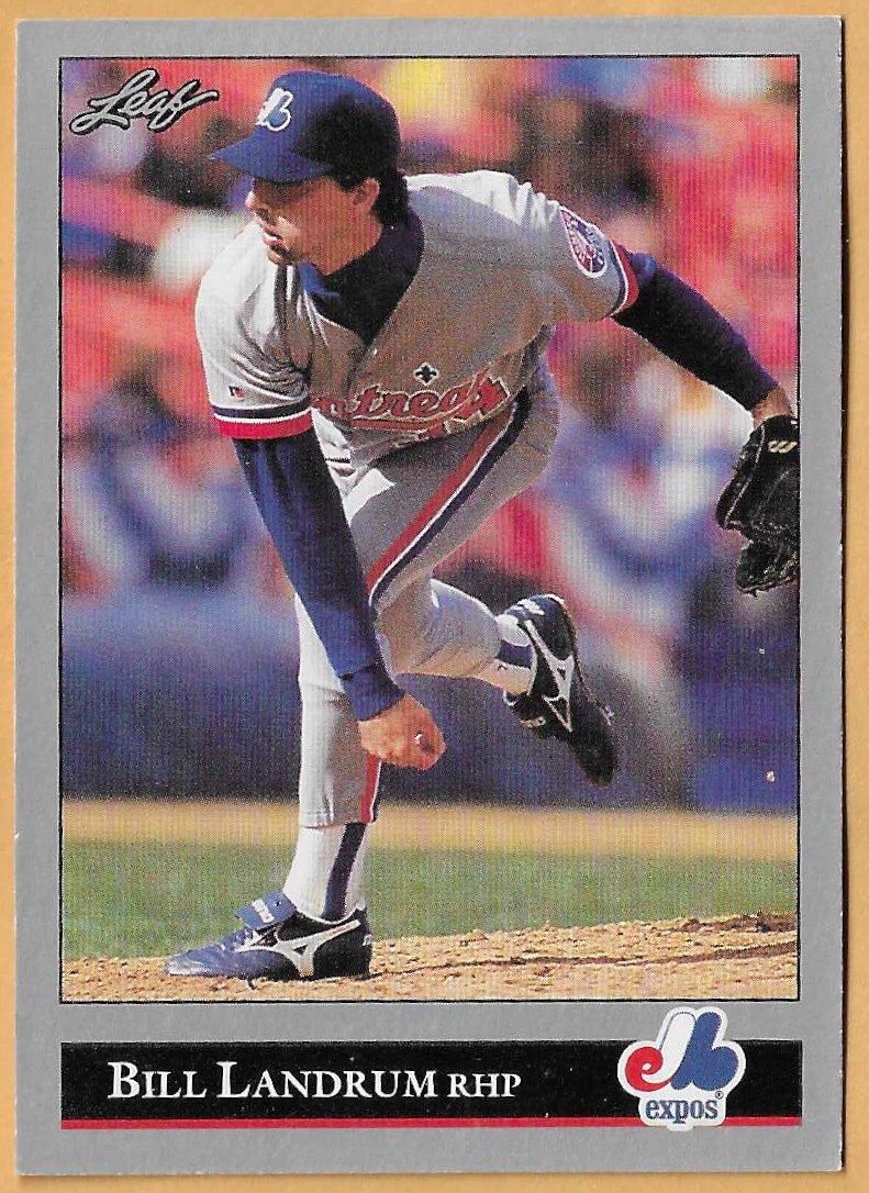 BILL LANDRUM MONTREAL EXPOS #333 no dot inc - LEAF NM-MT 1992 | eBay