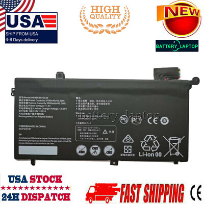 HB46K497ECW Battery for Huawei Matebook D I5 1TB MRC-W50 MateBook D MRC ...