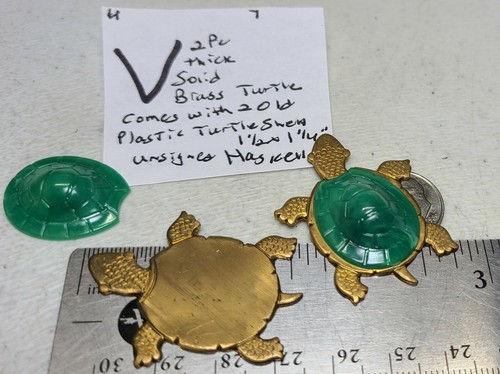 Vtg Miriam Haskell Stamping Findings Jewelry Design Craft Turtle Bug ...