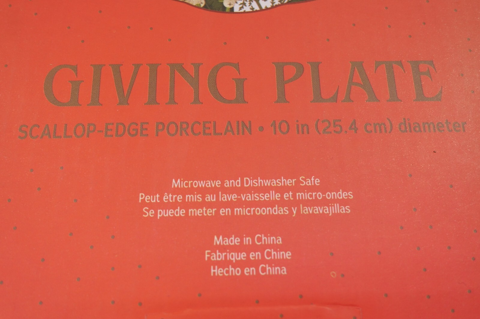 The+Giving+Plate+By+Global+Design+Connections+10%22+Christmas+Treats ...