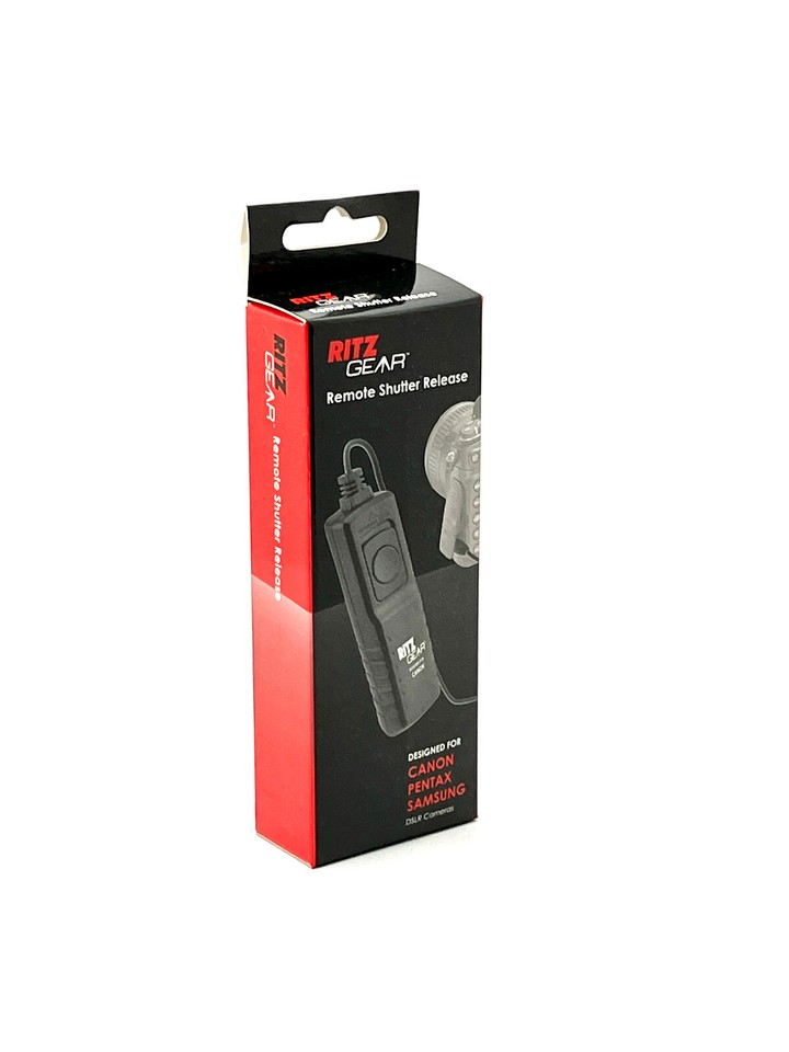 DSLR Camera Remote Shutter Release for Canon Pentax Samsung Ritz Gear ...