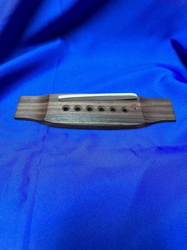Acoustic Guitar Rosewood Bridge with an unfitted Bone Saddle | eBay