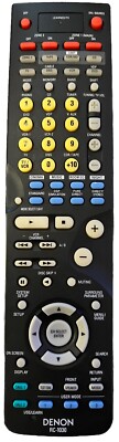 GENUINE DENON RC-1030 HOME AUDIO RECEIVER REMOTE CONTROL AVR-2807 AVR ...