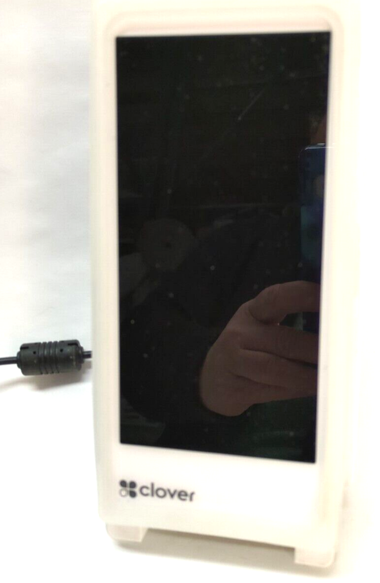 Clover Flex 3 Handheld POS System C405 w/ Wireless Charger K405 and ...