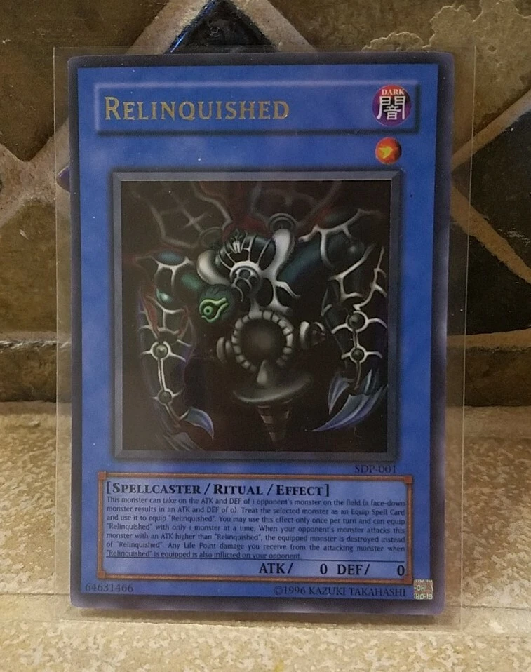 Relinquished Yugioh