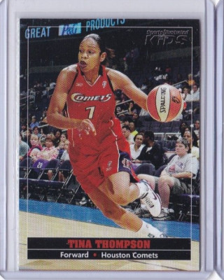 Tina Thompson Houston Comets #517 WNBA Sports Illustrated for Kids SI ...