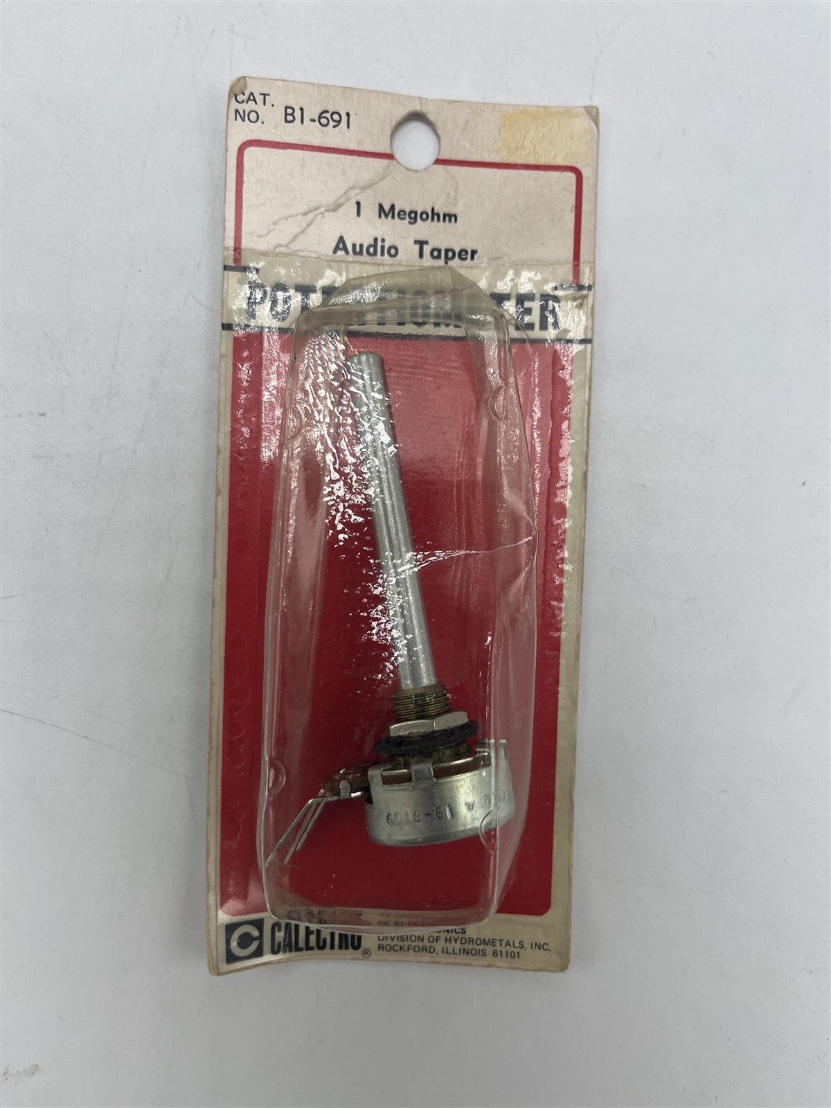 1 Megohm Audio Taper Potentiometer B1-691 | eBay