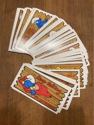 Smurf m12k Trading Card 56 Types Comp Vintage Supercard | eBay