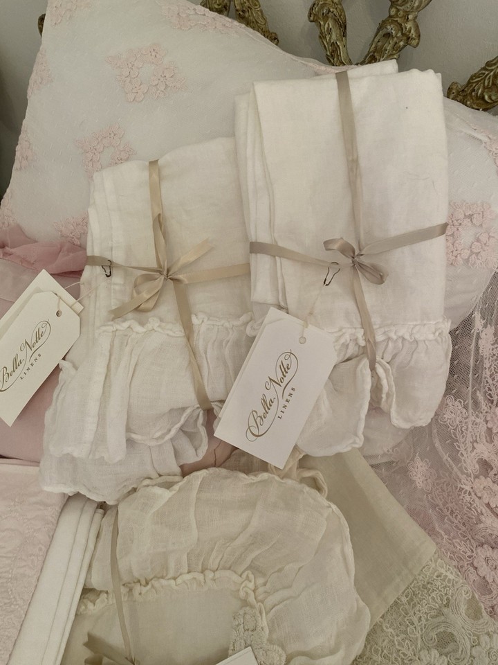 Bella Notte Linens Whisper Shams! THREE IN THIS SALE NWT! From Chartreuse Pear! | eBay