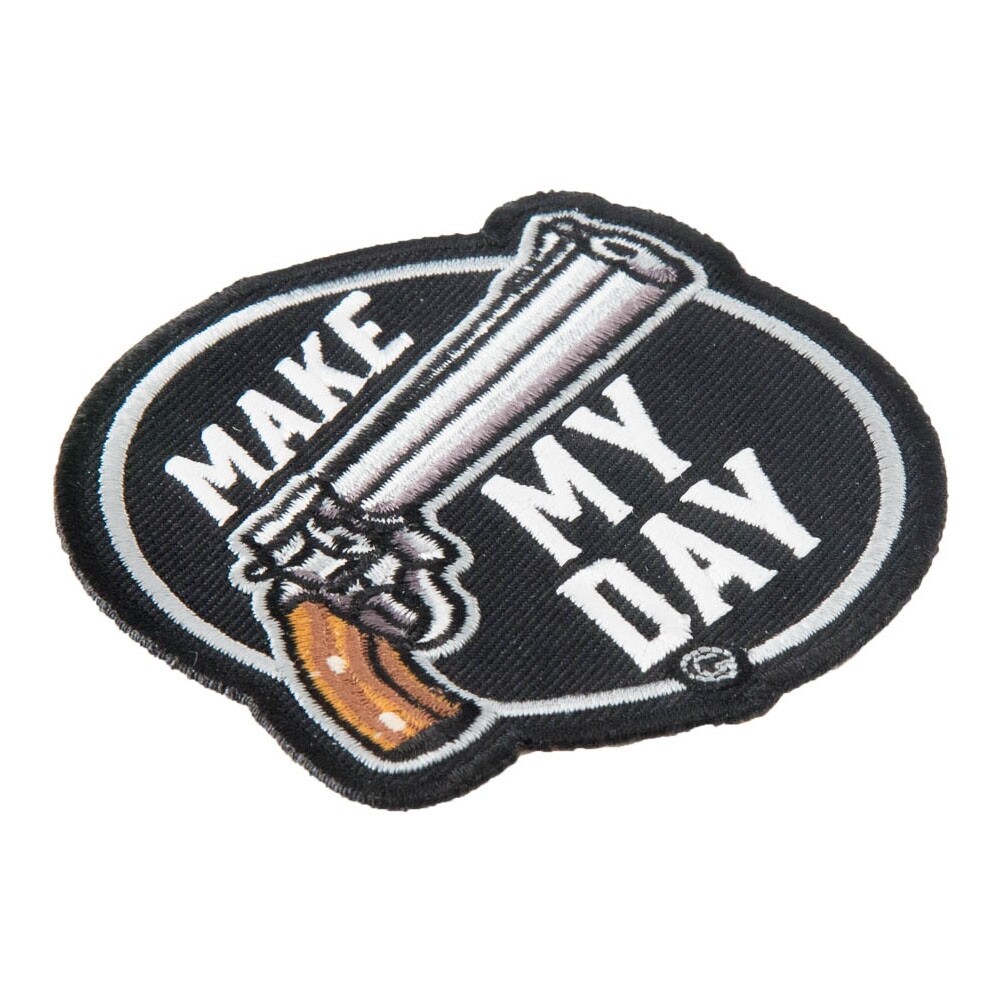 Make My Day Revolver Patch, Guns & Weapons Patches | eBay