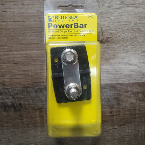 Blue Sea Systems PowerBar Dual Busbar With Two 3/8-inch 16 Studs Pn2020 ...
