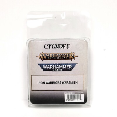 Warhammer Age of Sigmar 40K Iron Warriors Warsmith Citadel Miniature ...