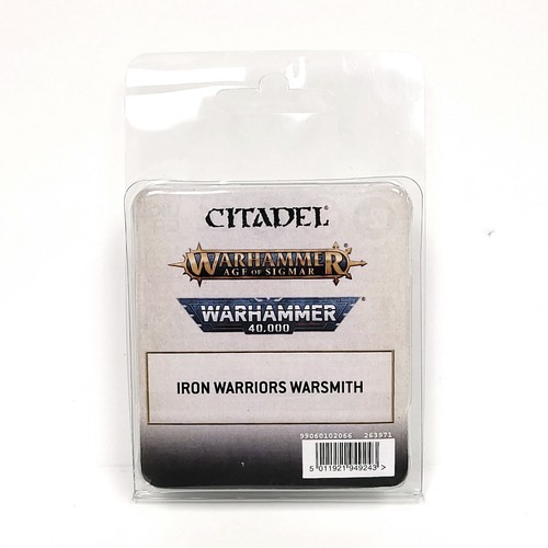 Warhammer Age of Sigmar 40K Iron Warriors Warsmith Citadel Miniature ...