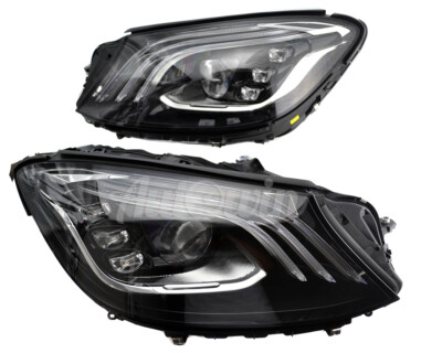 MERCEDES BENZ S CLASS W222 FACELIFT FULL LED HEADLIGHT RIGHT & LEFT ...
