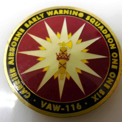 USN CARRIER AIRBORNE EARLY WARNING SQUADRON ONE ONE SIX VAW-116 ...