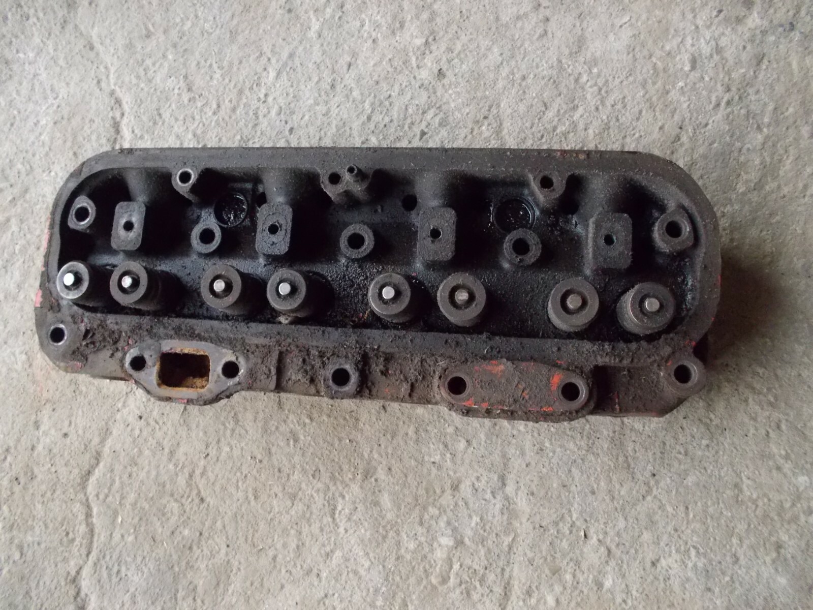 Allis Chalmers WD45 45 AC Tractor ORIGINAL engine motor cylinder head w ...
