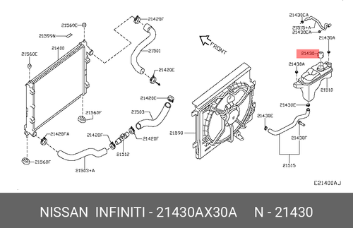 Genuine OE Cap Assembly Radiator 21430AX30A , 21430-AX30A | eBay