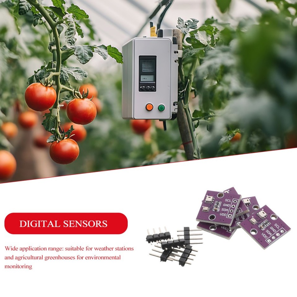5 Pcs Humidity Reader Measure in Room Atmospheric Pressure Sensor ...