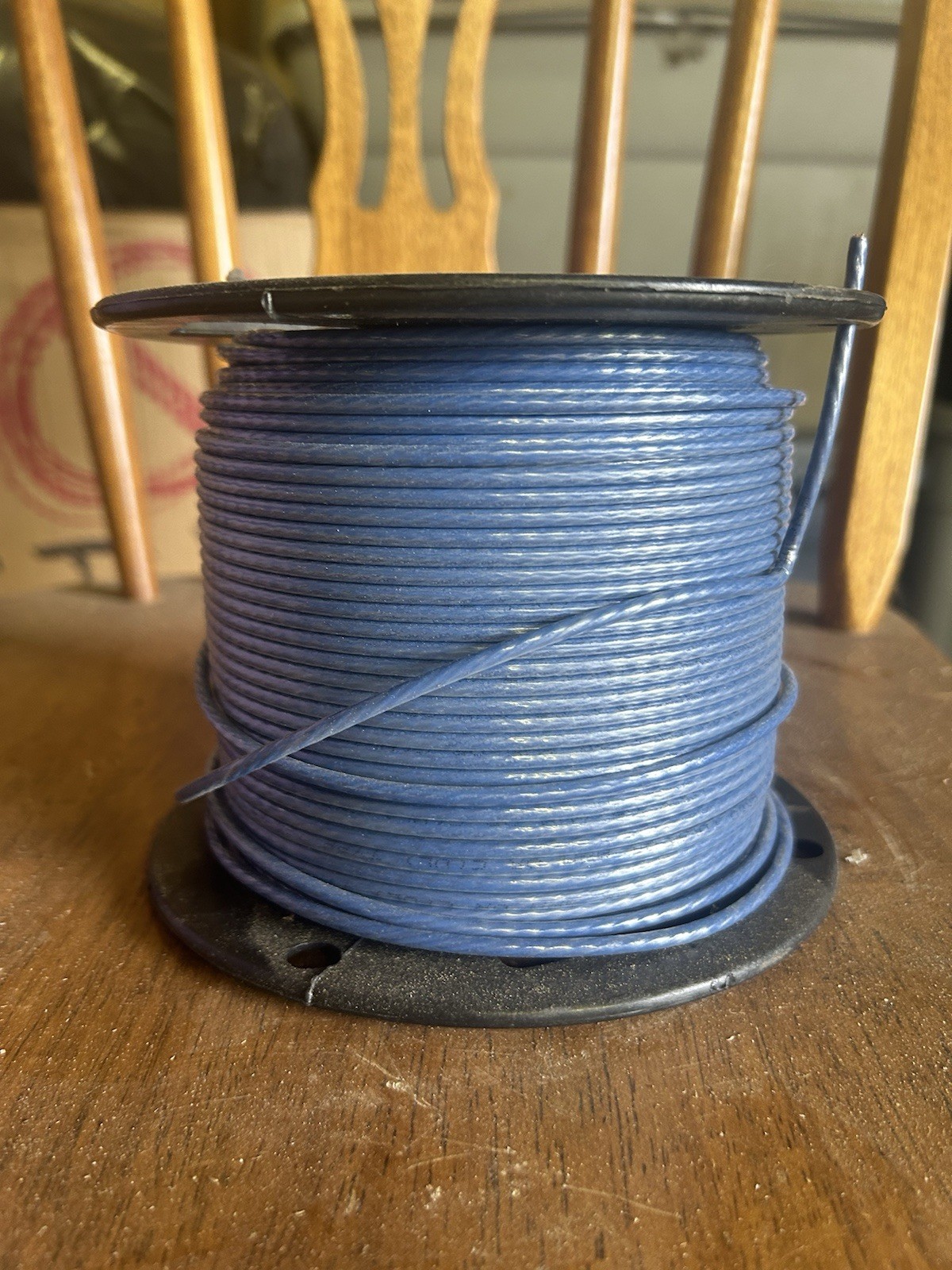12 AWG THHN/THWN-2 Stranded Copper Wire ALMOST 500ft, Blue Single ...