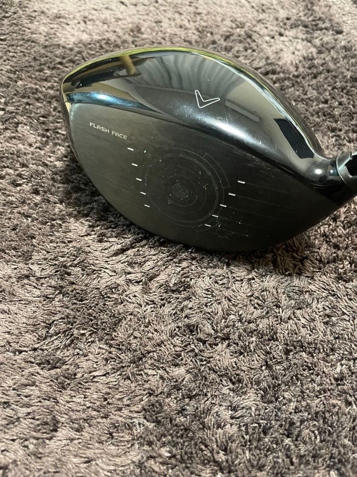 Callaway Epic Flash Sub Zero Double Diamond Head 9° Deep Face Head Only ...