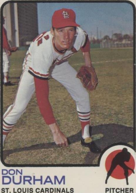 1973 Topps - High Number Don Durham #548 (RC) for sale online | eBay