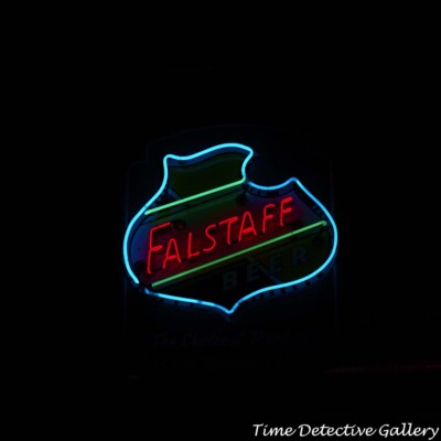 Falstaff Beer Neon Sign - Poster in 6 Sizes | eBay