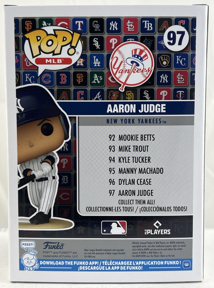 Funko Pop! MLB Yankees - Aaron Judge #97 Vinyl Figure - (NEW in ...