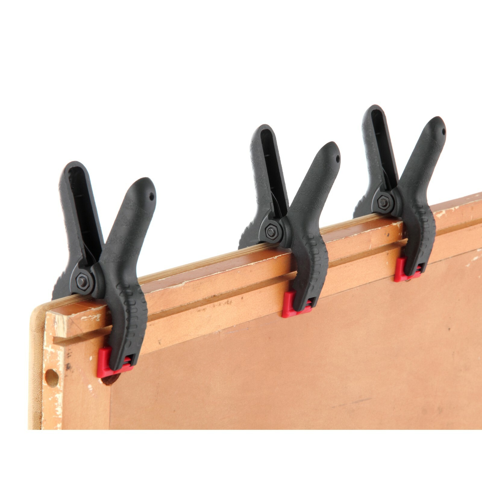 8 Pieces Wood Working Hand Held 6 inch Spring Clamps Set - 3 inch Jaw ...