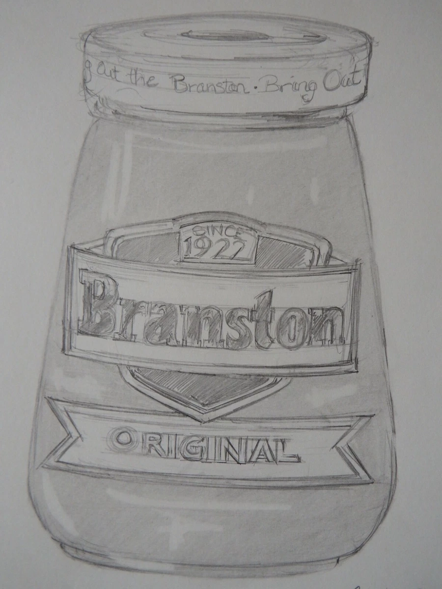 Mason Jar Pencil Drawing