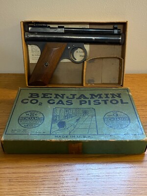 Benjamin Air Pistol Model # 250 with original Box ay-15 | eBay