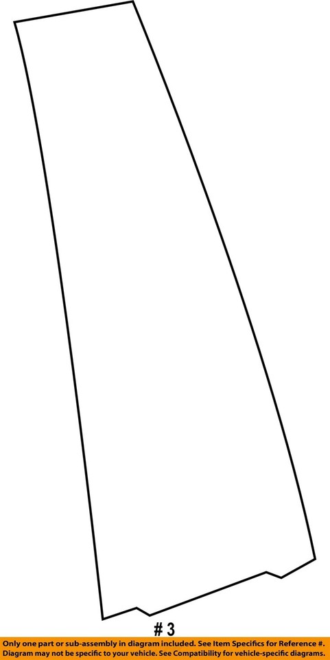 TOYOTA OEM 14-19 Highlander Rear Door Exterior Trim-Applique 757650E020 ...