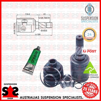 Rear Axle Joint Kit, Drive Shaft Suit VOLVO XC70 D5 AWD XC70 II (136 ...