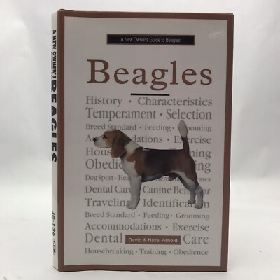 A New Owner's Guide to Beagles by Arnold, Hazel; Arnold, David ...