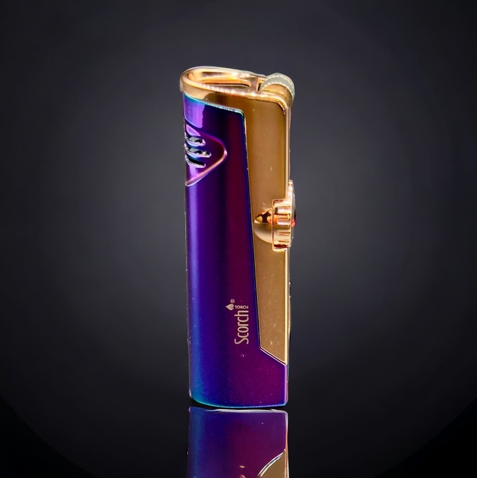 SCORCH TORCH Double Flame Butane Refillable Torch Lighter 61636 | eBay